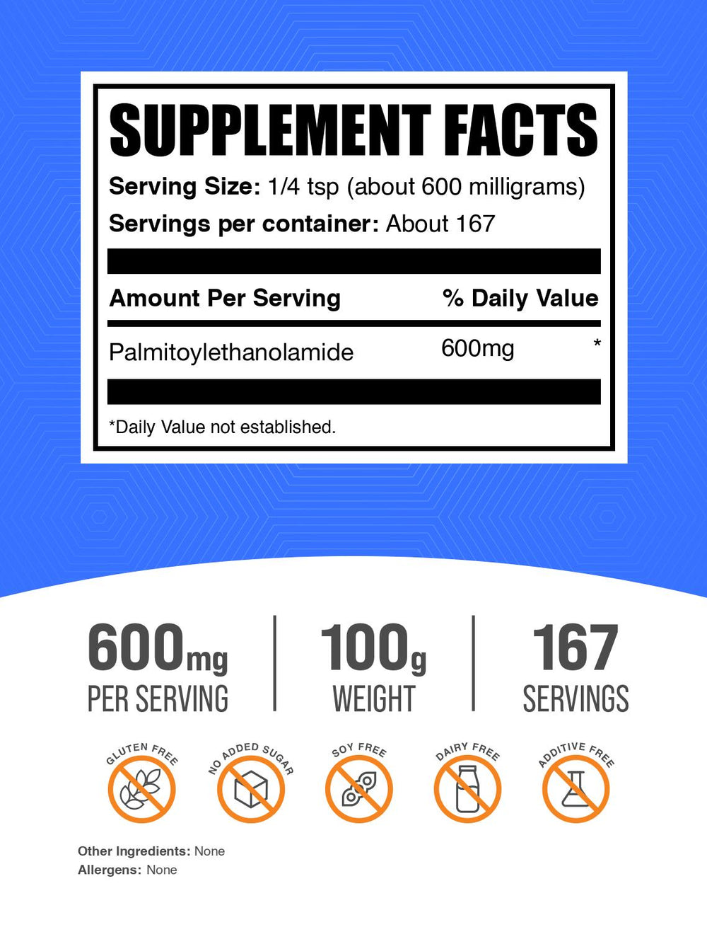 Palmitoylethanolamide (PEA) Powder - Natural Relief