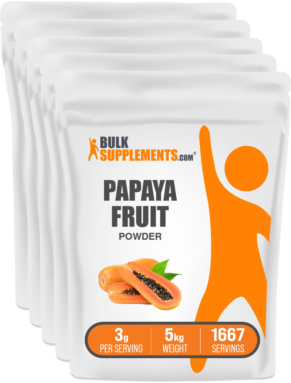 Organic Papaya Fruit Powder | Carica papaya Powder | Papaya Supplement