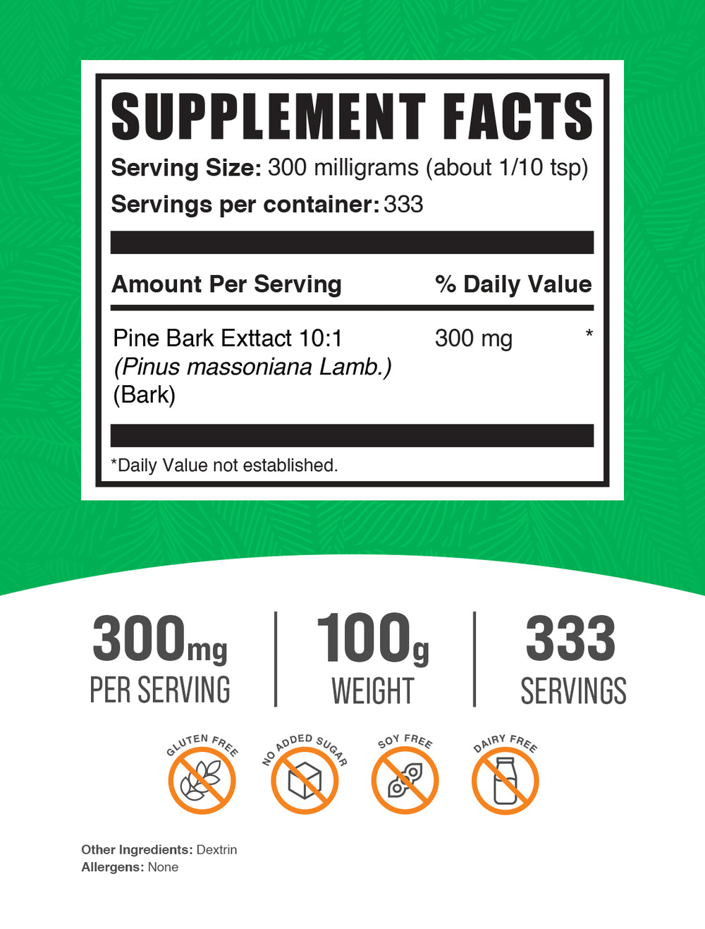 Pine Bark Extract Powder