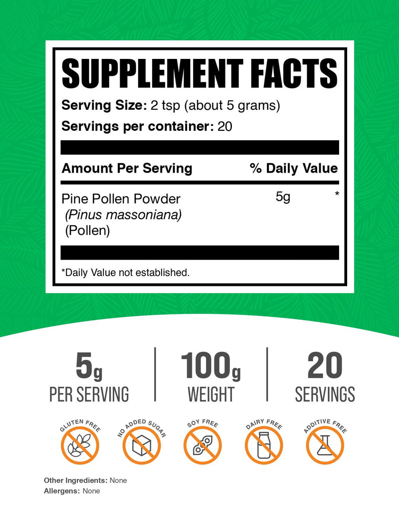 Pine Pollen Powder - A Natural Superfood