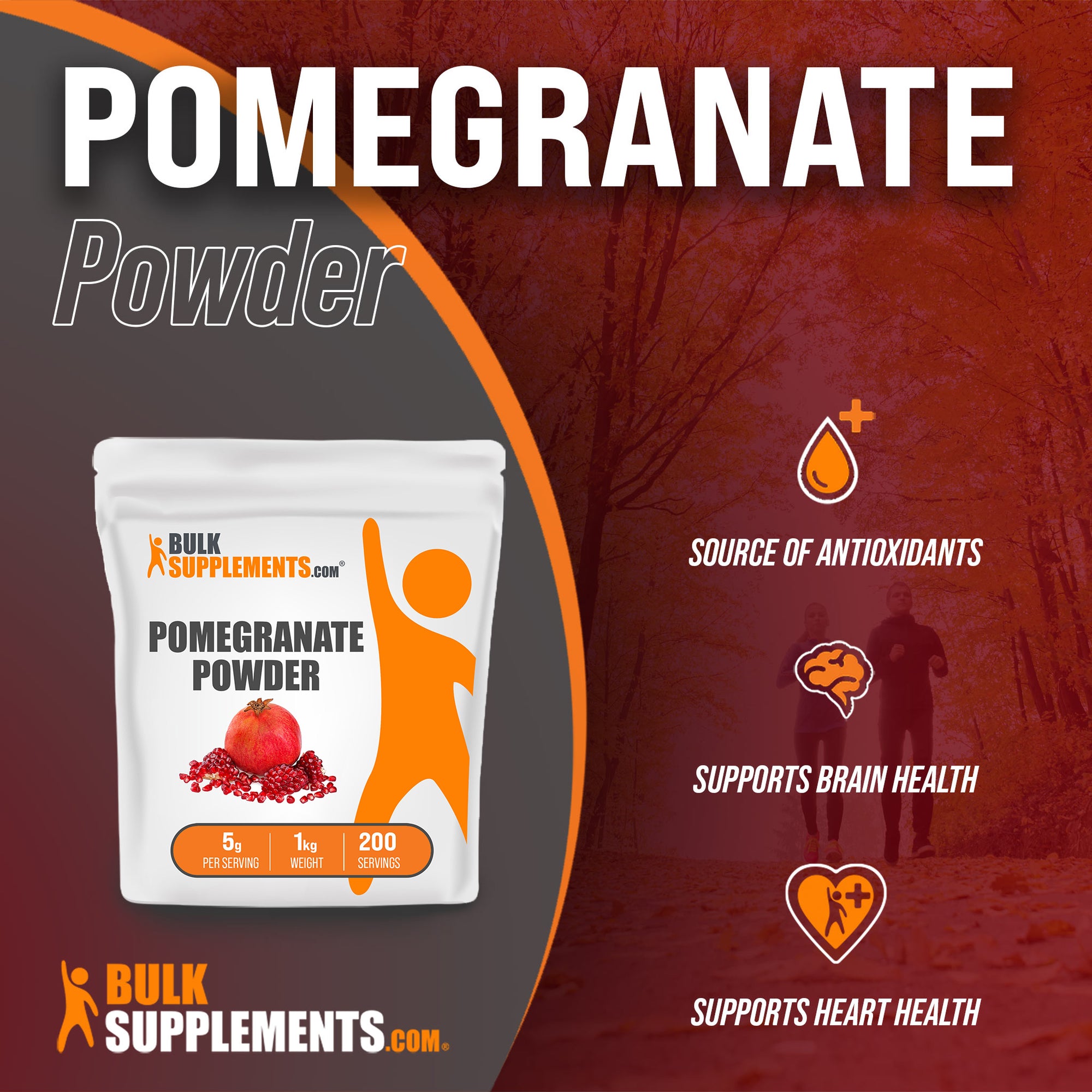 Pomegranate Powder | Punica granatum Powder | Herbal Supplements