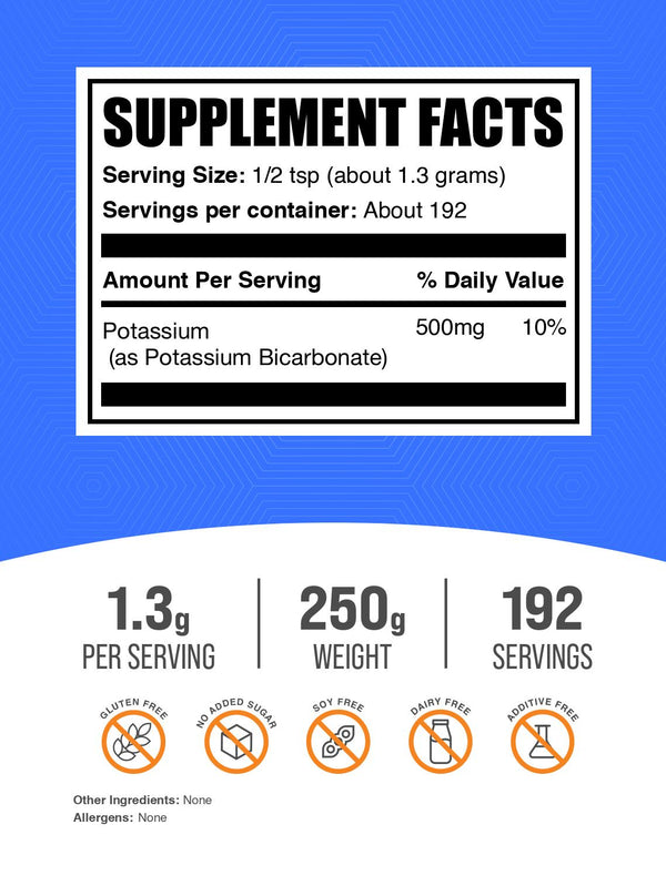 Potassium Bicarbonate Powder | Potassium Supplement