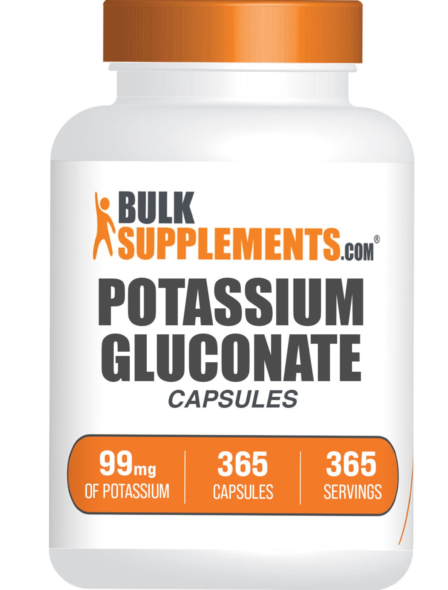 Potassium Gluconate Capsules - Easy to Absorb & Stomach-Friendly