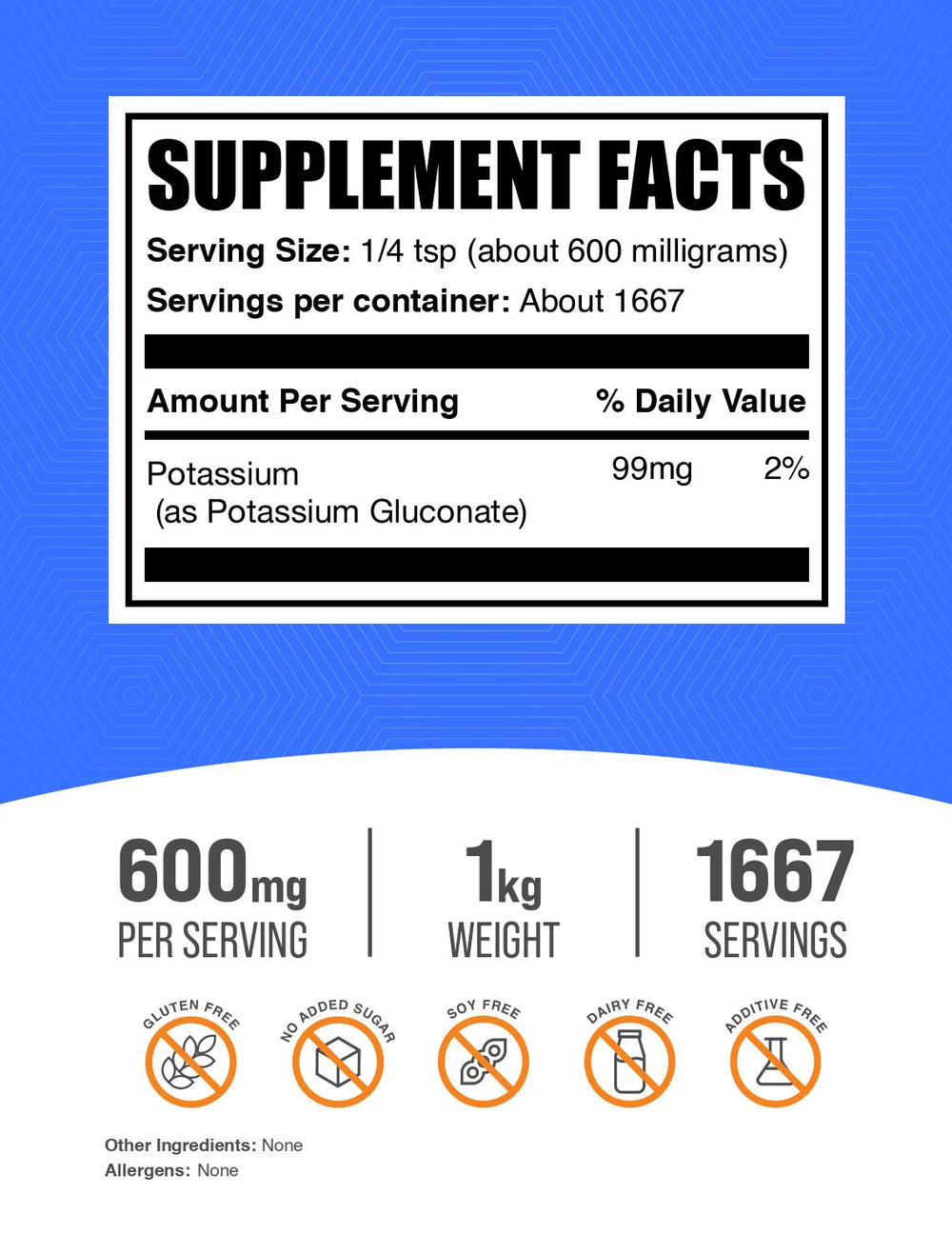 Potassium Gluconate Capsules - Easy to Absorb & Stomach-Friendly