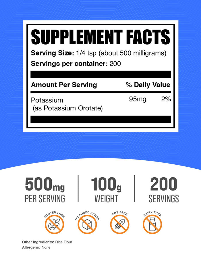 Potassium Orotate | Potassium Supplement