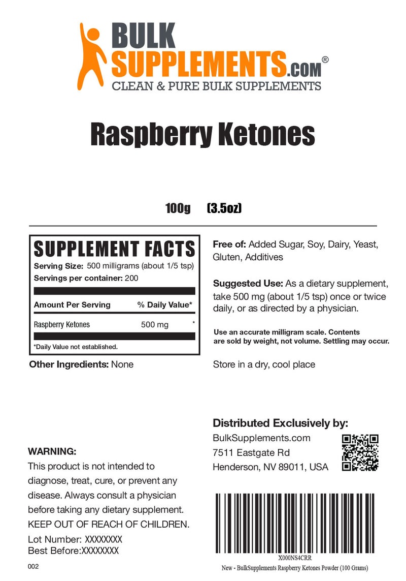 Raspberry Ketones | Ketones Supplements