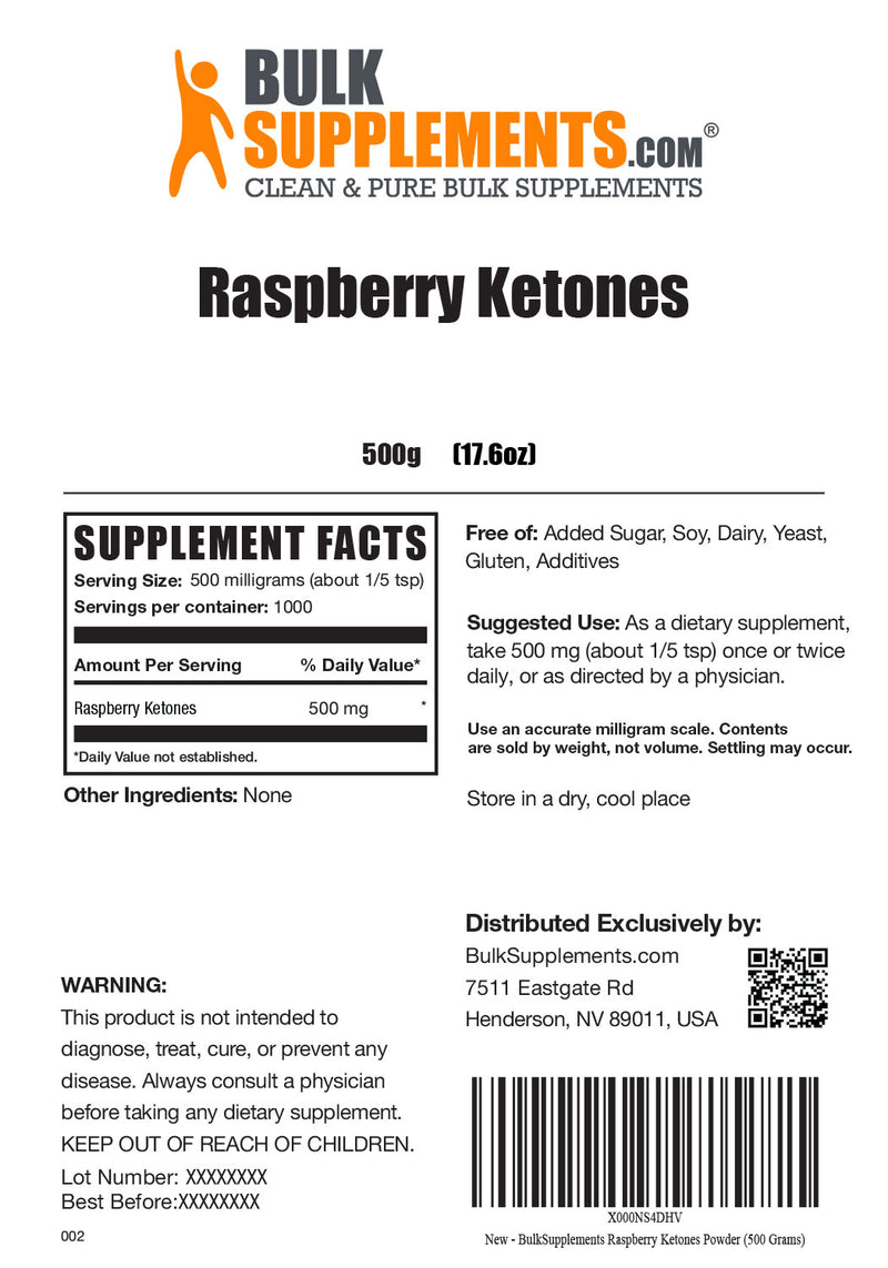 Raspberry Ketones | Ketones Supplements