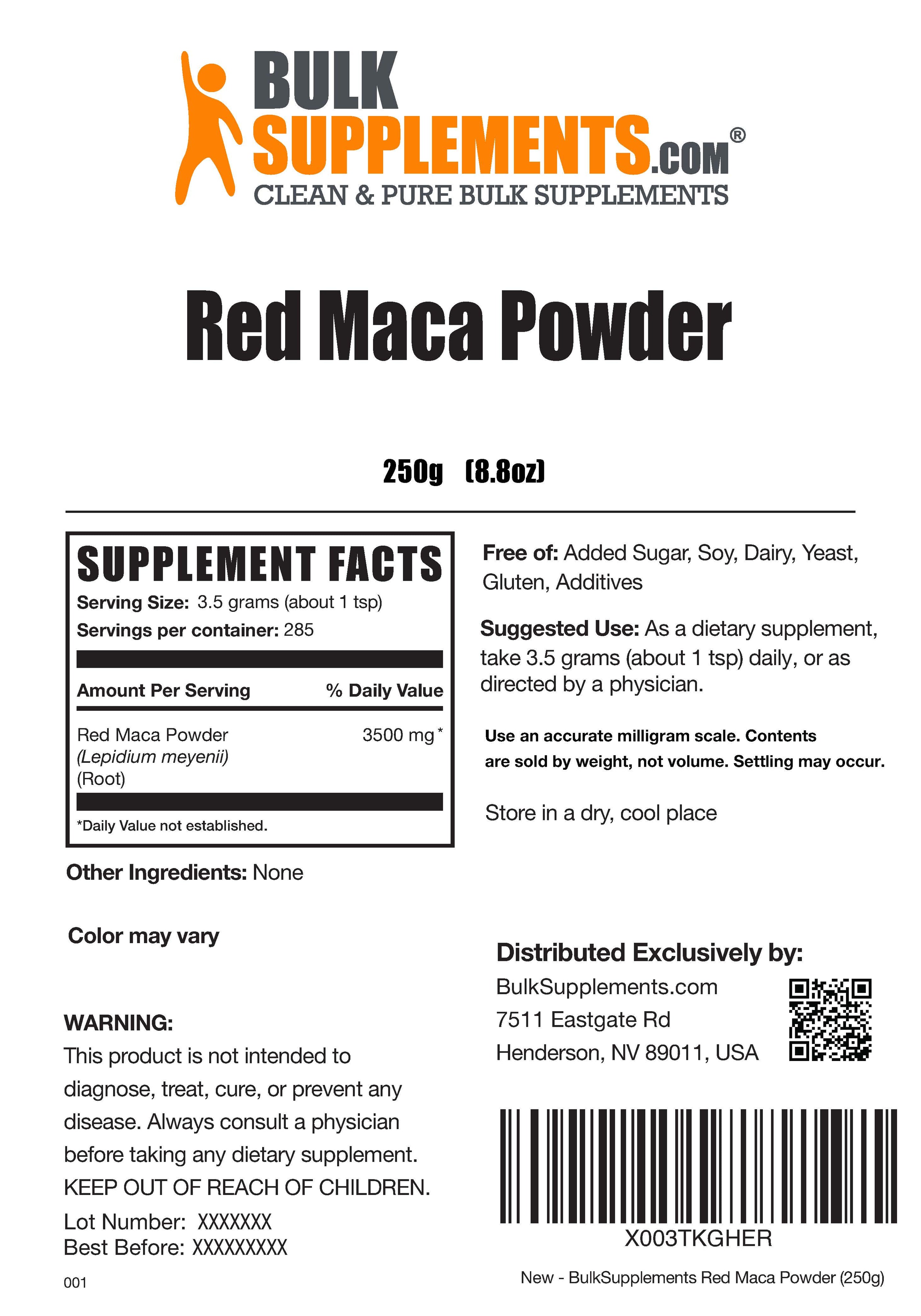 Red Maca Powder