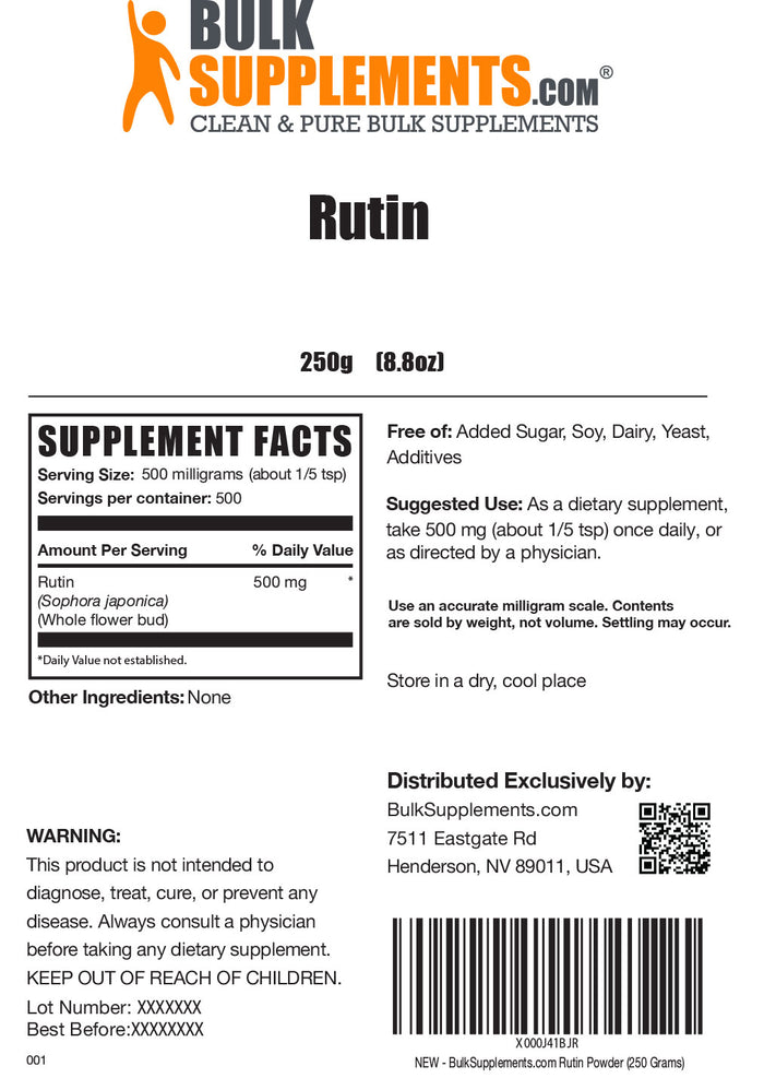 Rutin Supplement | Rutin Benefits