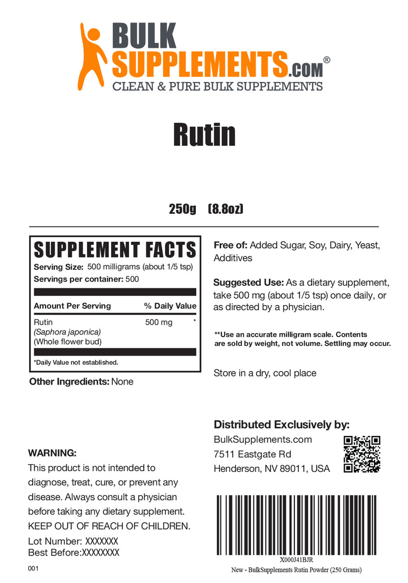 Rutin Supplement | Rutin Benefits