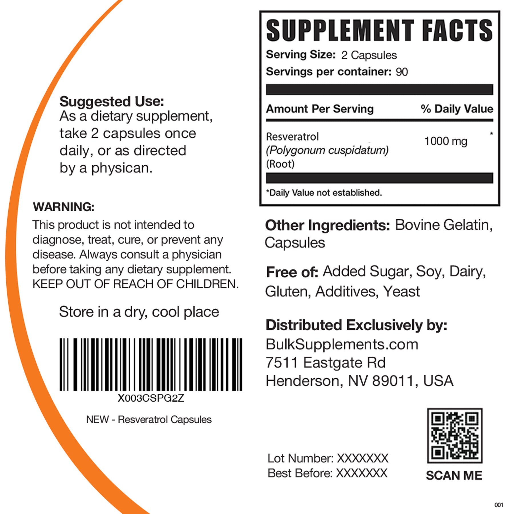 Resveratrol Capsules - Boost Your Cardiovascular Health