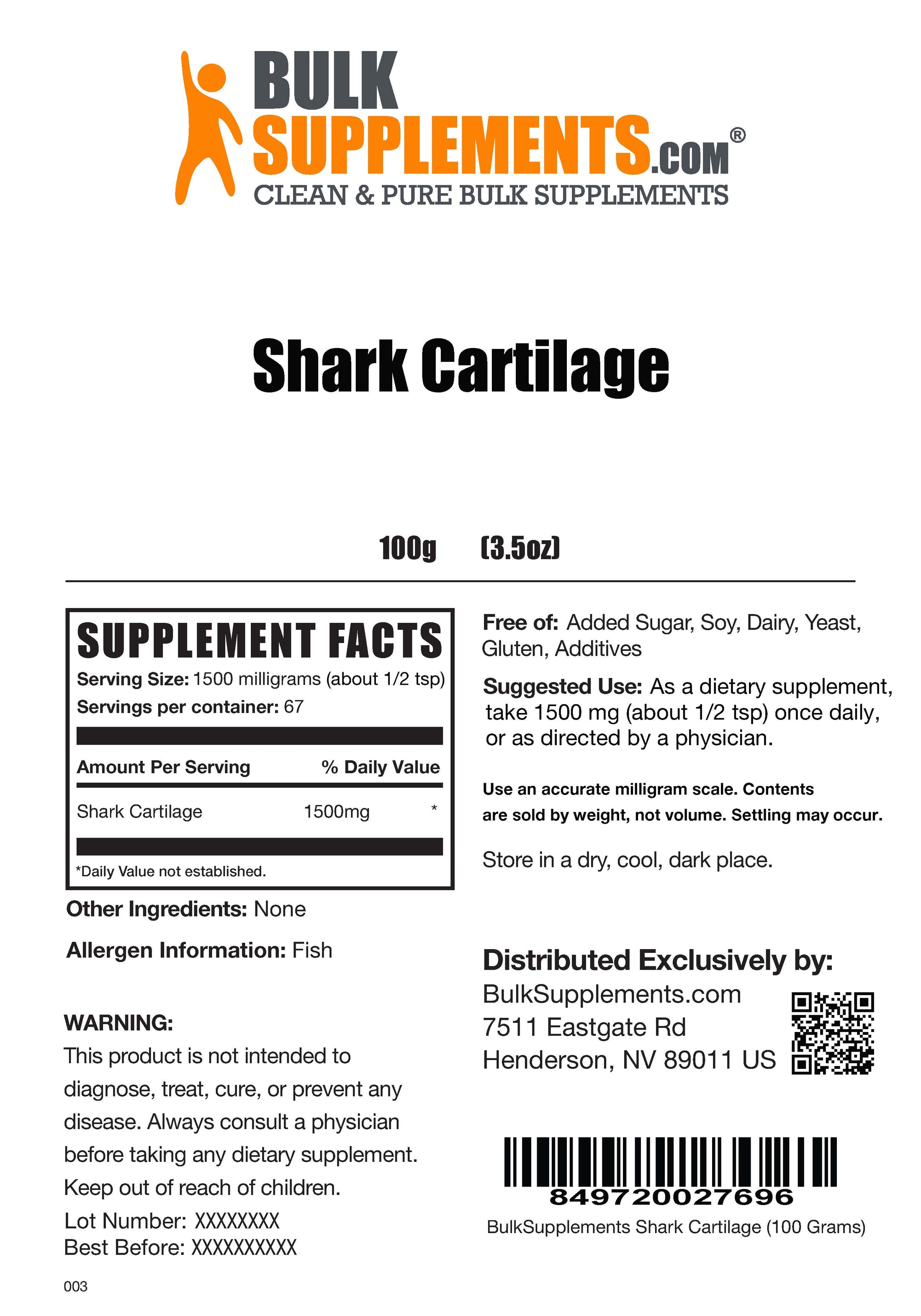 Shark Cartilage | Shark Cartilage Benefits