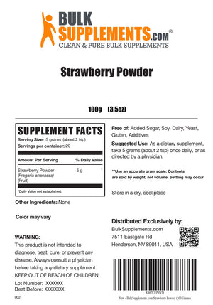 Strawberry Powder