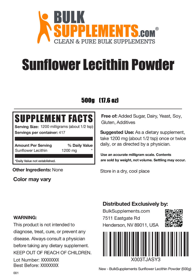 Sunflower Lecithin