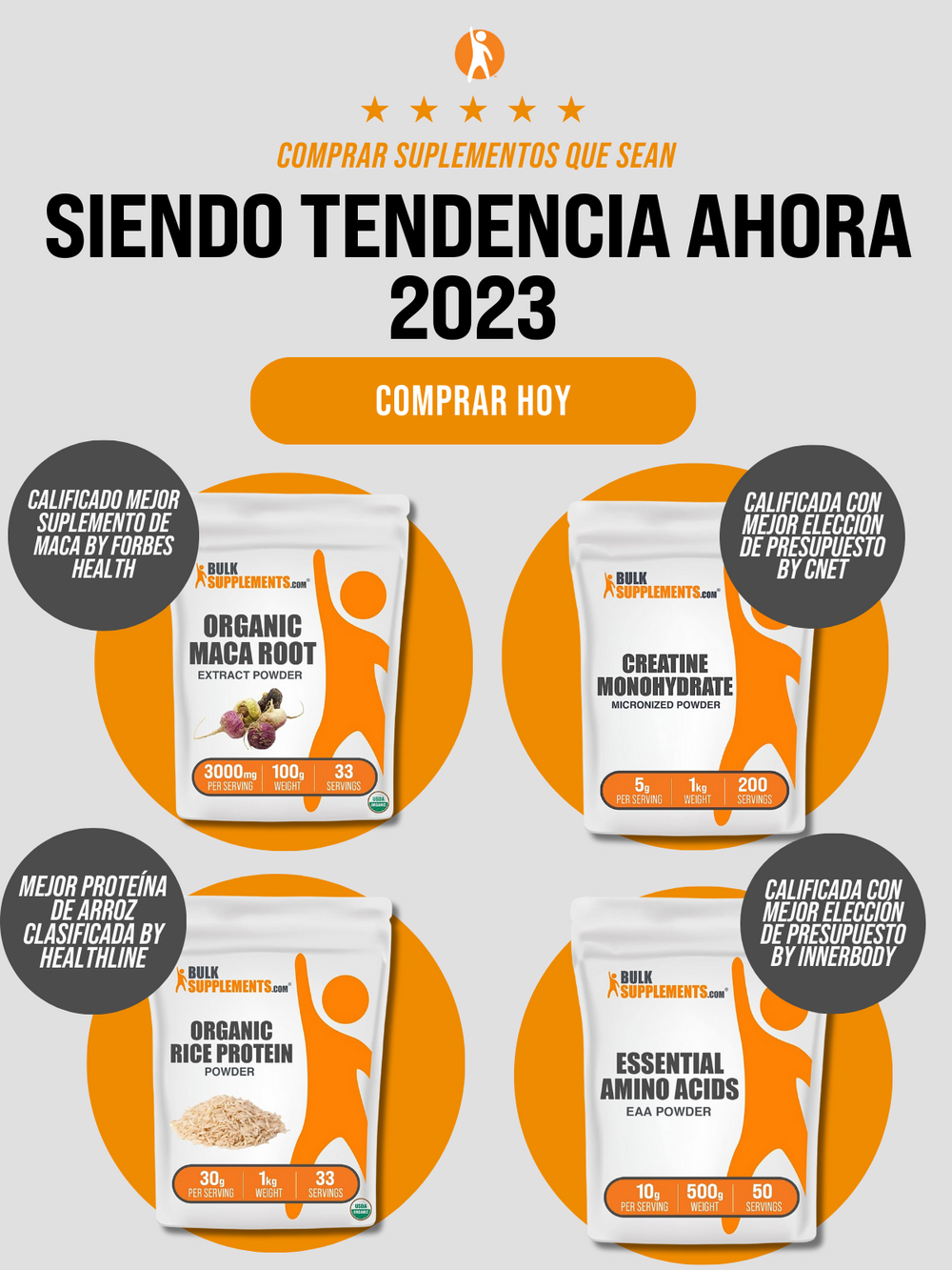 BulkSupplements.com de la casa de la ins Suplementos a granel puros ...