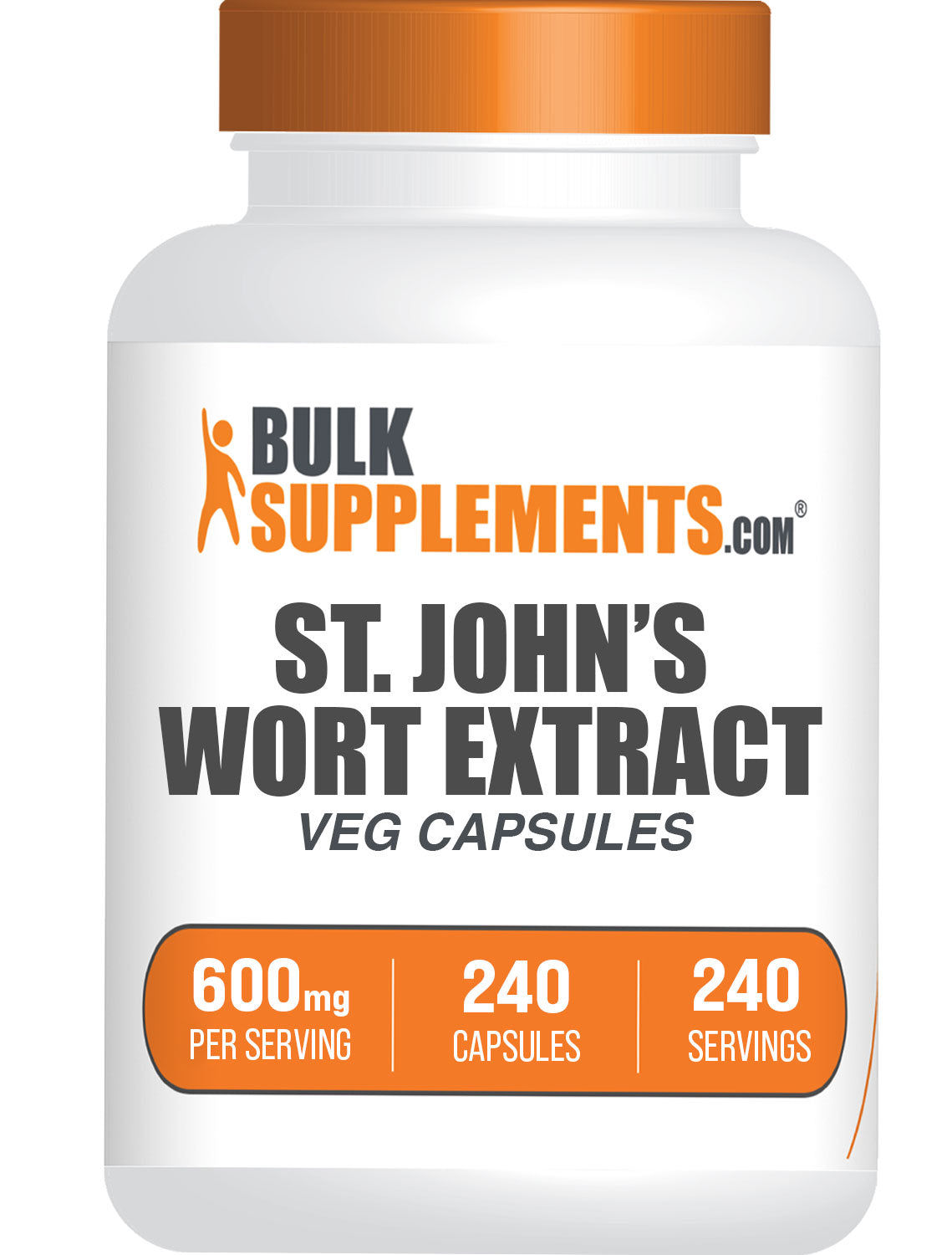 St John's Wort Extract Capsules - Natural Mood Support & Wellness