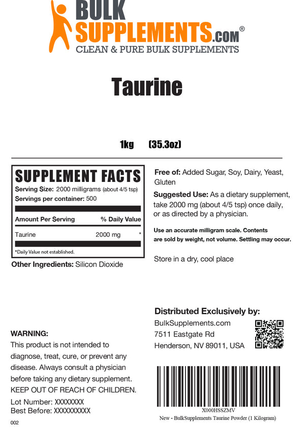 Taurine Powder | Taurine Supplement