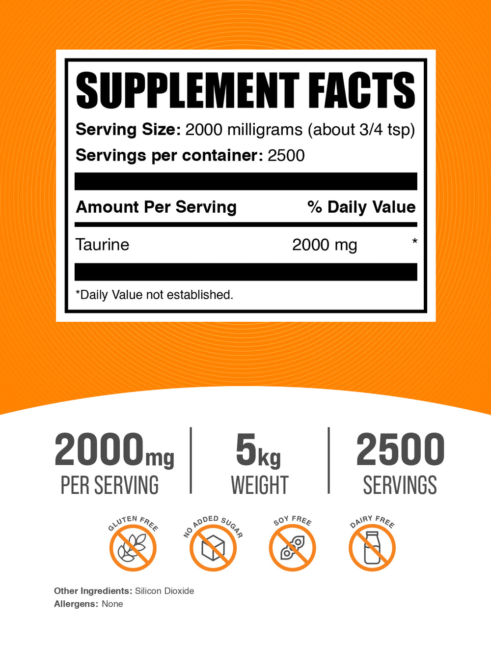 Taurine Powder | Taurine Supplement