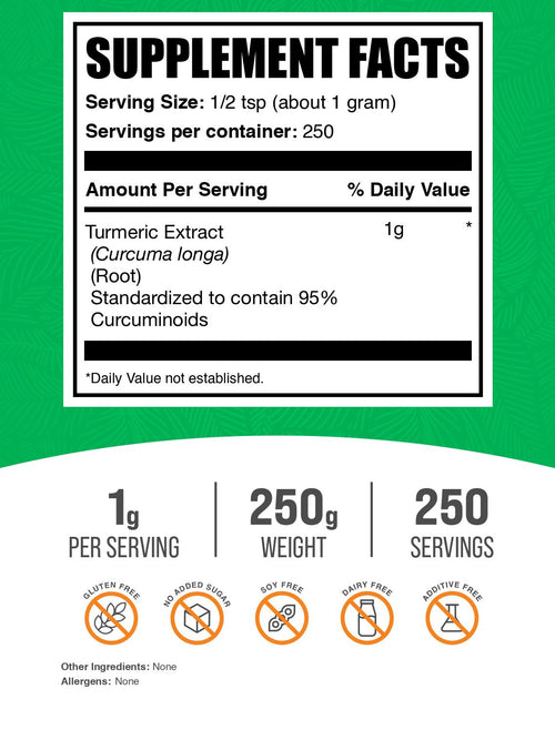 Turmeric Extract | 95% Curcuminoids | Curcumin