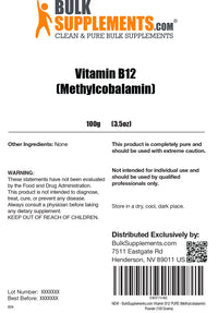 Vitamin B12 Supplement | Methylcobalamin Powder