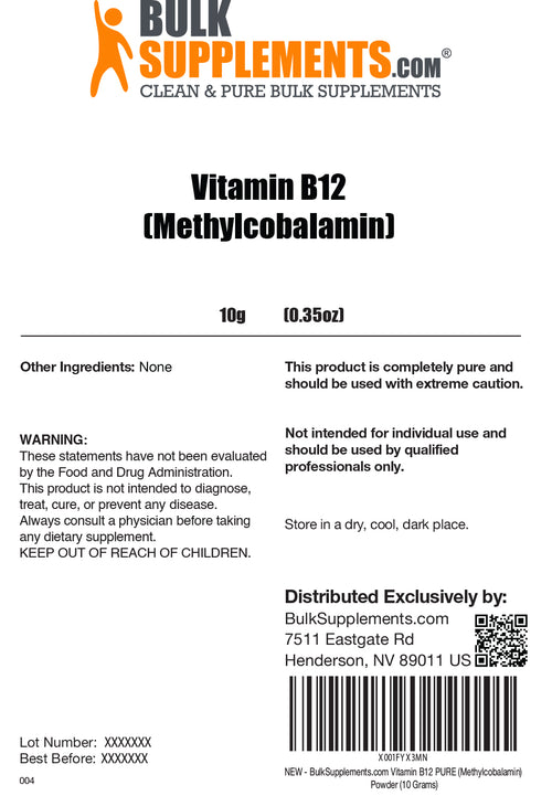 Vitamin B12 Supplement | Methylcobalamin Powder