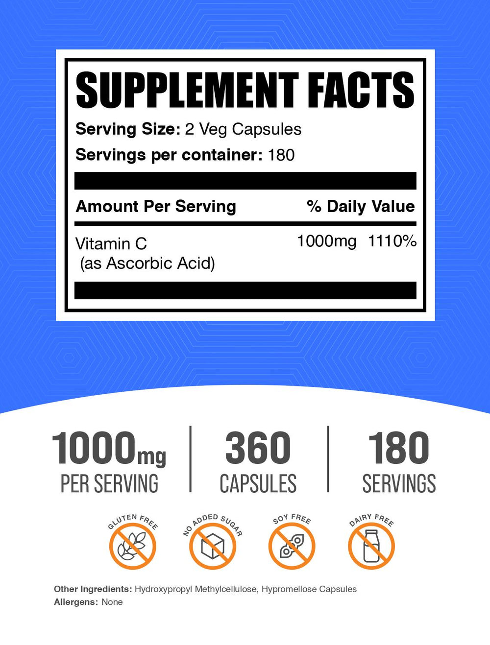 Ascorbic Acid Powder | Vitamin C Powder | Vitamin C Supplement