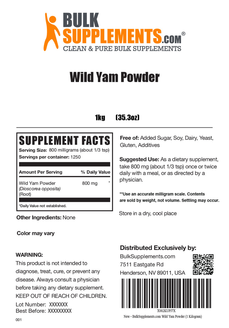 Wild Yam | Wild Yam Powder