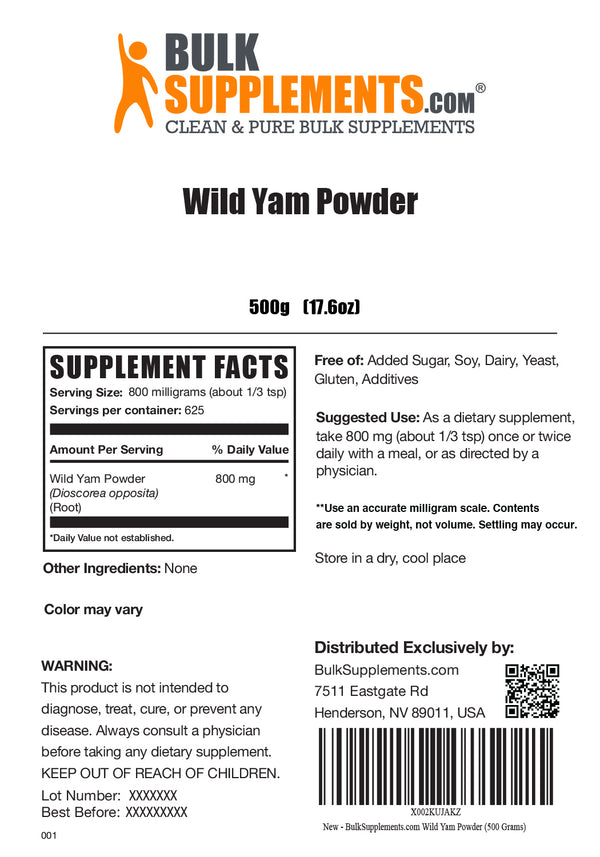 Wild Yam | Wild Yam Powder