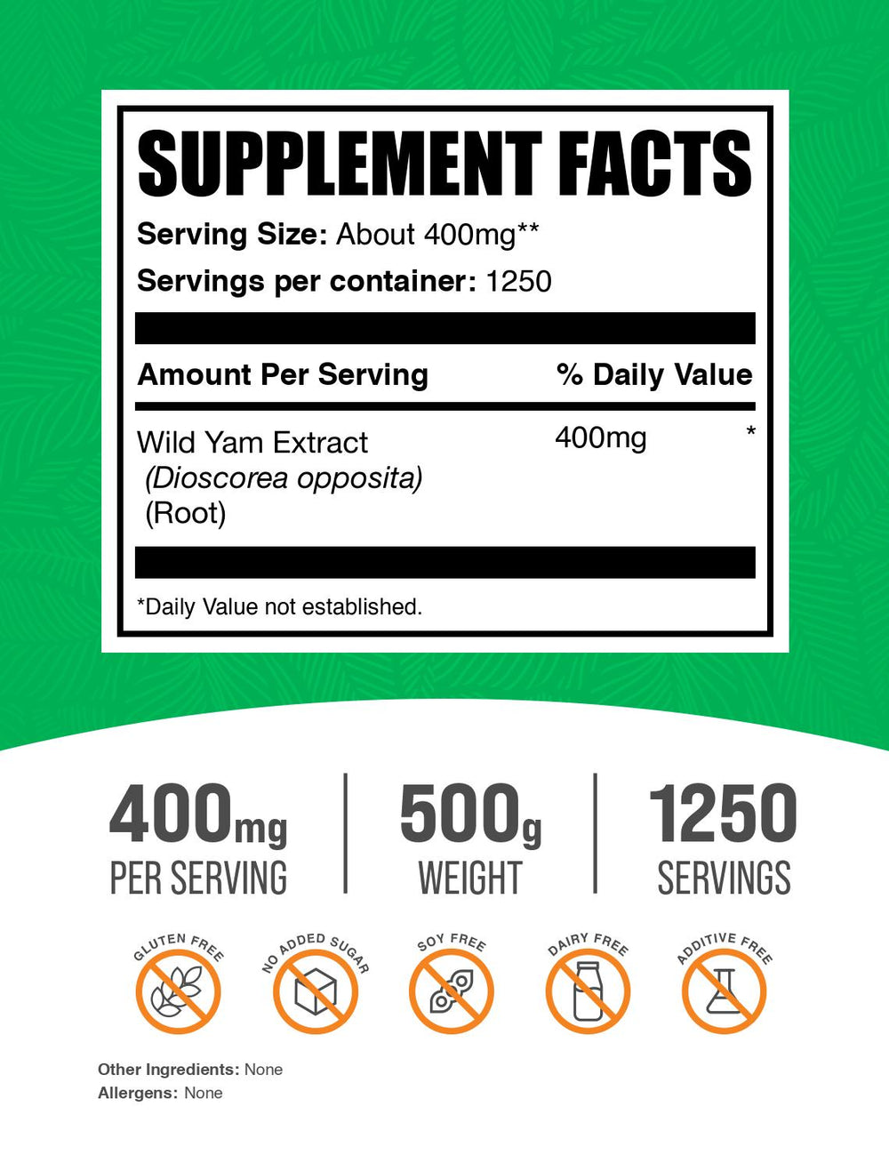 Wild Yam Root Extract | Dioscorea nipponica Extract