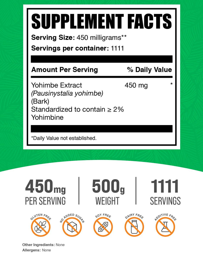 Yohimbe Extract | Yohimbe Bark | Pausinystalia yohimbe