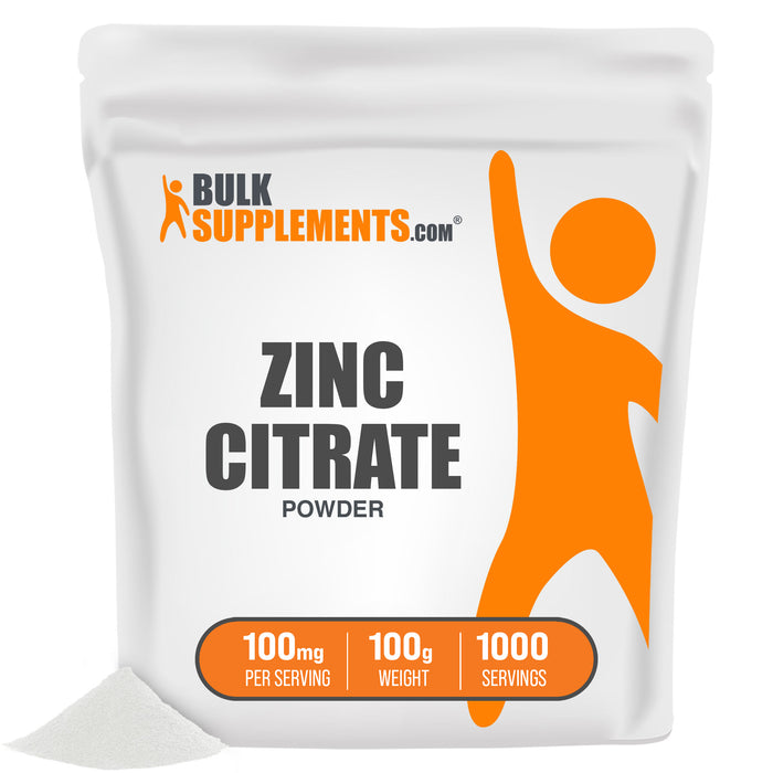 Zinc Citrate Powder | Zinc Supplement | Zinc Benefits