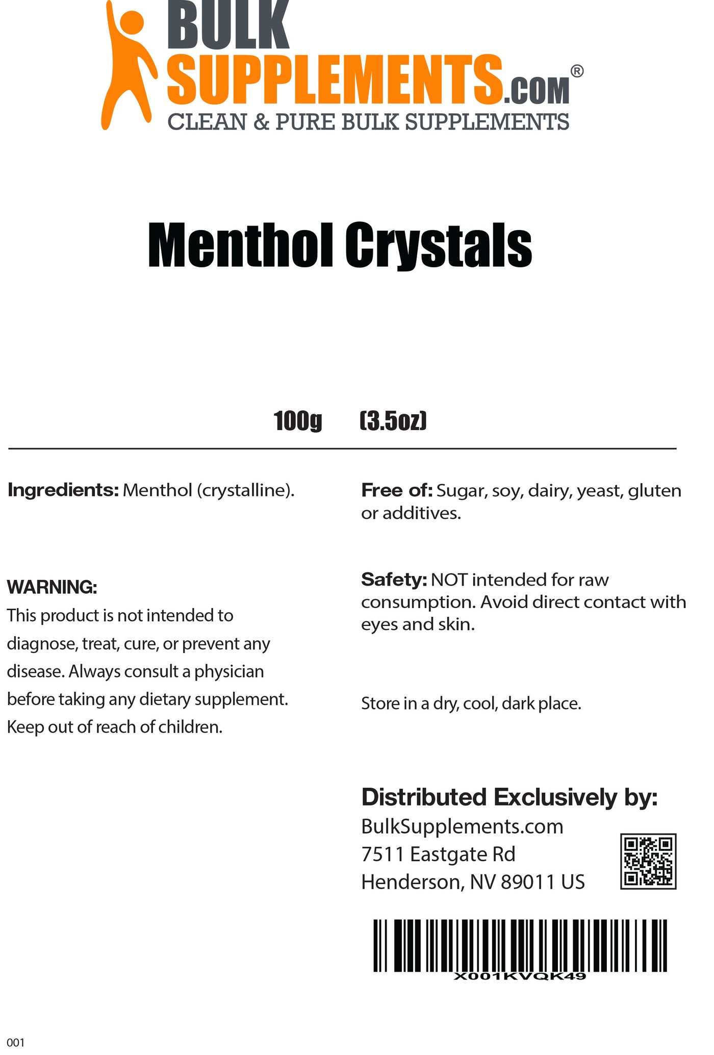 Menthol Crystals | Menthol Crystals Bulk | Pure Menthol